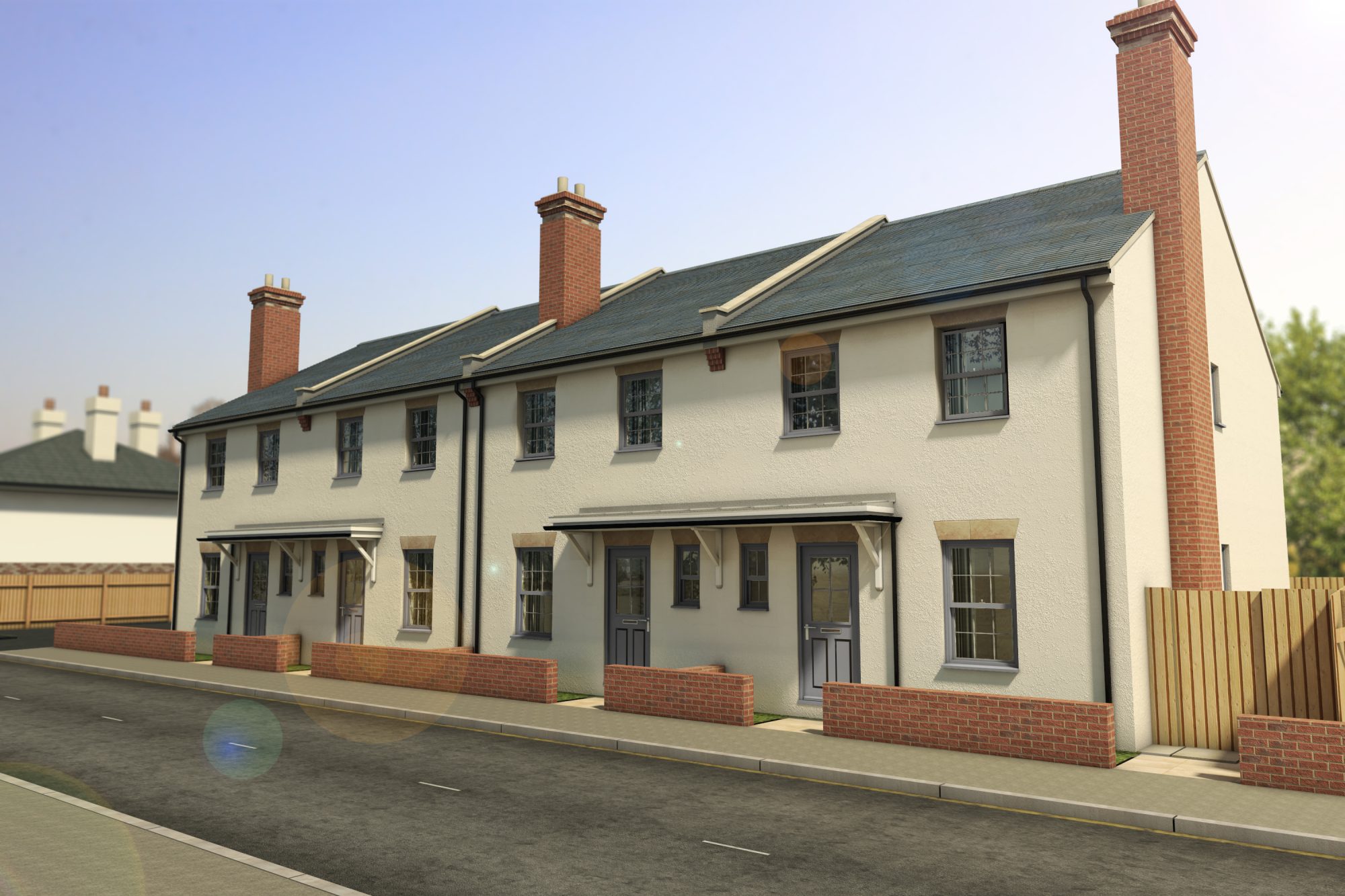 Kings Road – Terrace of Four - St Edmunds Developments Limited